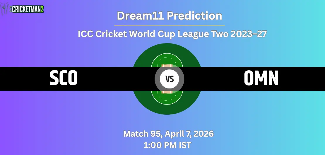SCO vs OMN Dream11 Prediction Today Match 95, Super 8: Fantasy Cricket ...